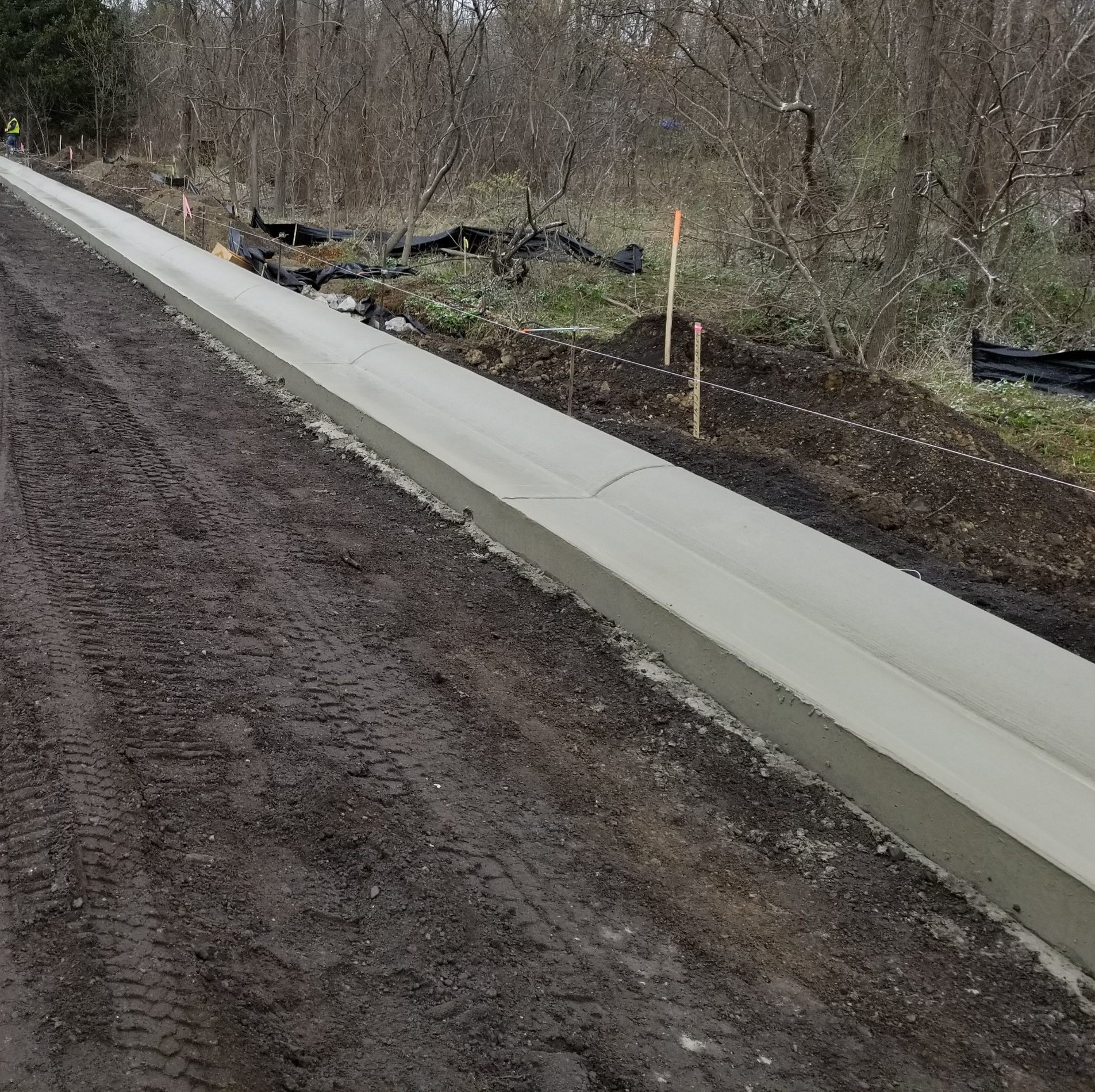 Ann Arbor-Saline Road and Wagner Road: Placing Curb - Washtenaw County ...