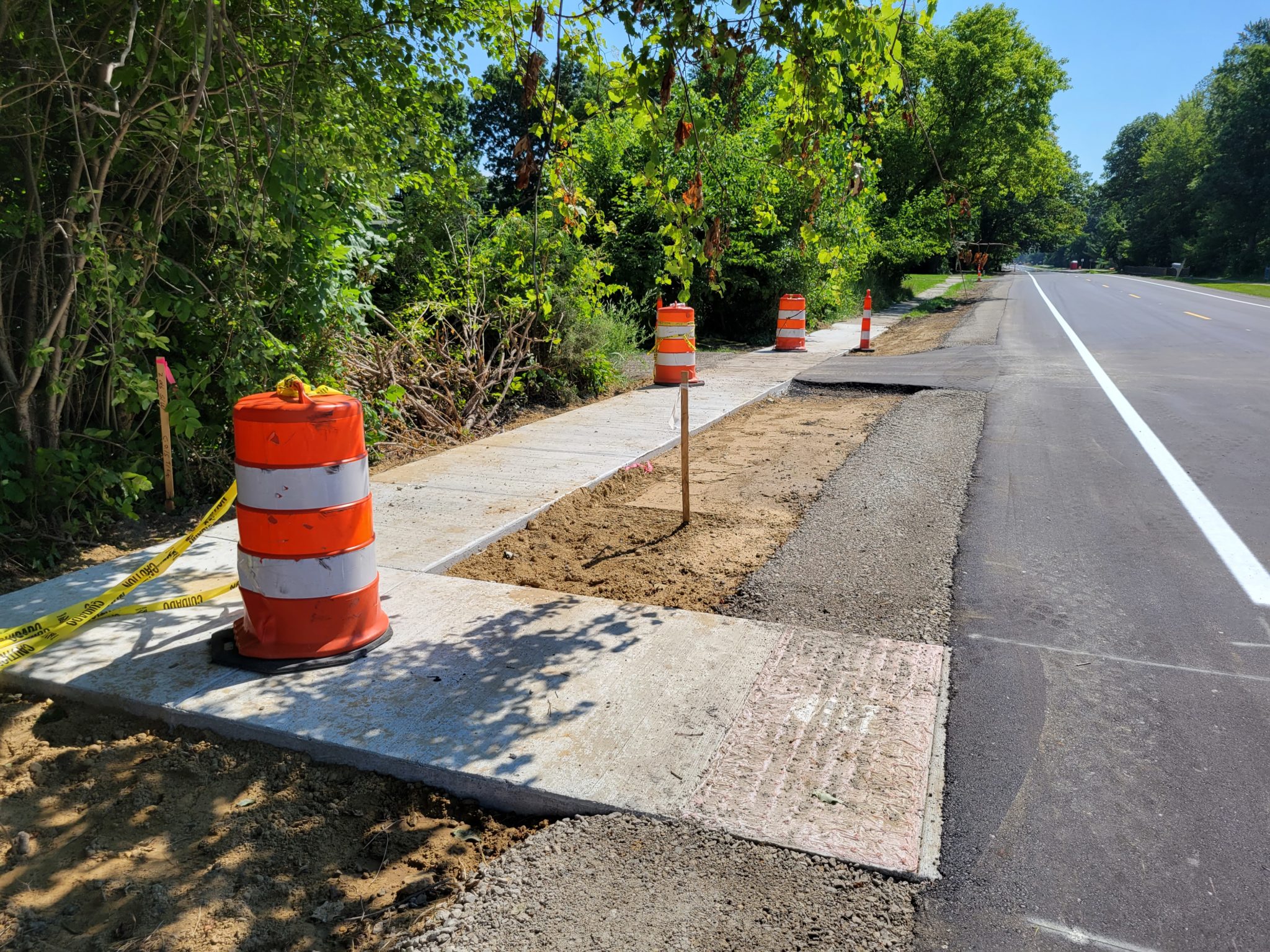 Barker Rd: Almost There! - Washtenaw County Road Commission