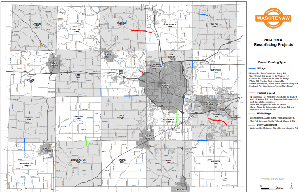 Ypsilanti Township - Washtenaw County Road Commission