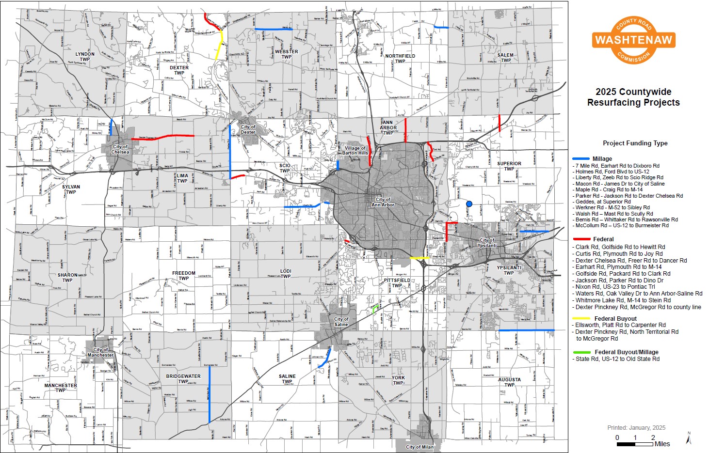 Project Announcement: 2025 Resurfacing Program (County-wide ...