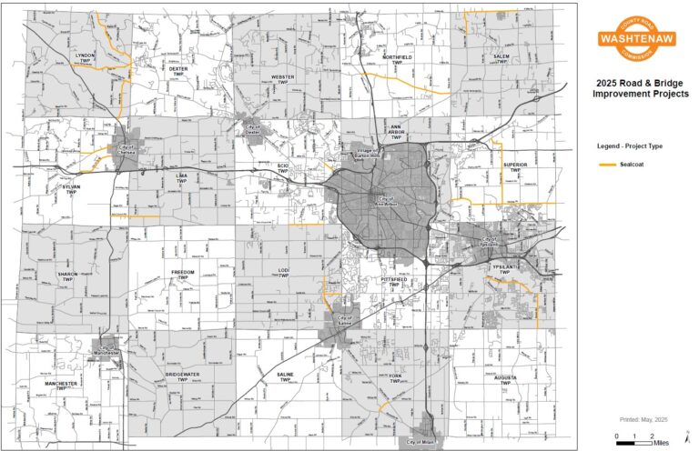 Geddes Rd - Washtenaw County Road Commission