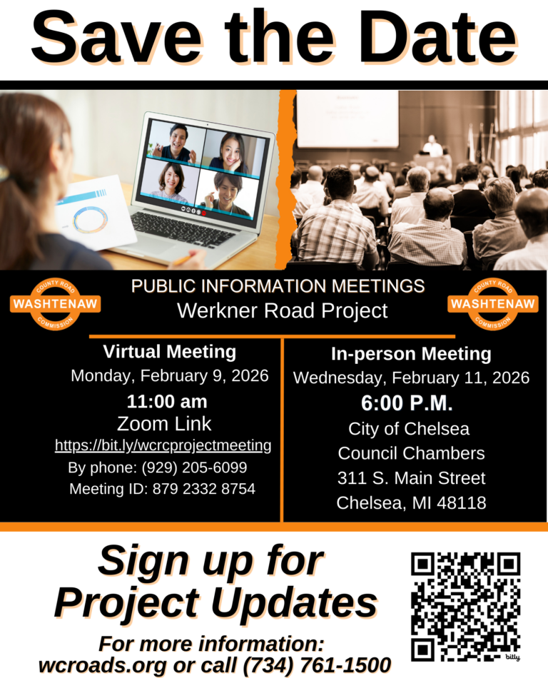 Werkner Road - Washtenaw County Road Commission