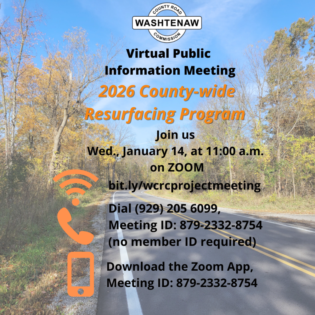 Virtual Public Meeting: 2026 Countywide Resurfacing Program - Washtenaw ...